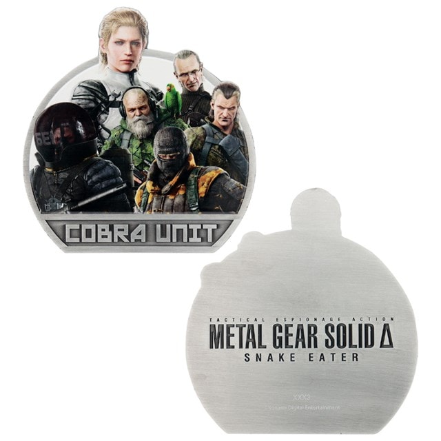 Cobra Unit Metal Gear Solid Delta Medallion | HMV Store
