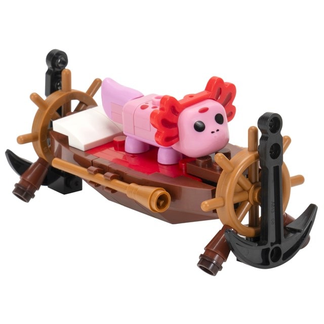 Adopt Me Axolotl & Boat Crib BLDR Buildable Figure | Figure | Free ...