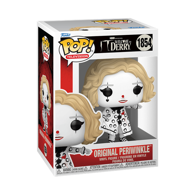 Original Periwinkle 1854 IT Welcome To Derry Funko Pop Vinyl | Pop ...