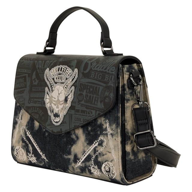 Hellfire Club Stranger Things 5 Loungefly Crossbody Bag | Bag | Free ...