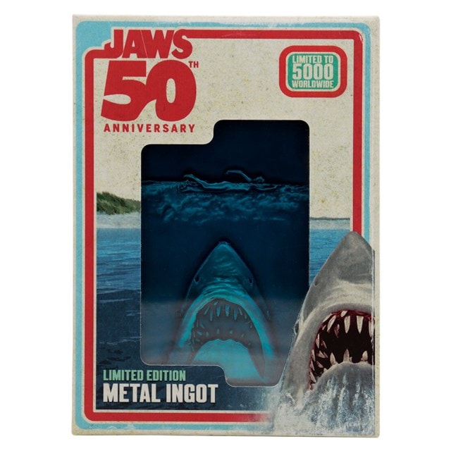 Jaws 50th Anniversary Poster Ingot | HMV Store