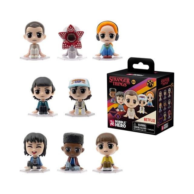 Stranger Things Mini Figure Bobble Hero Blind Box | HMV Store