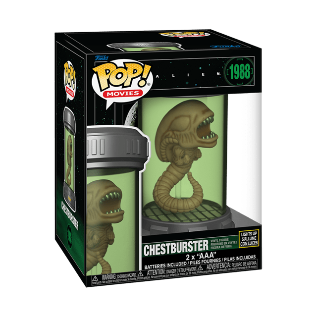Light Up Chestburster 1988 Alien Funko Pop Vinyl Premium | Pop Vinyl ...