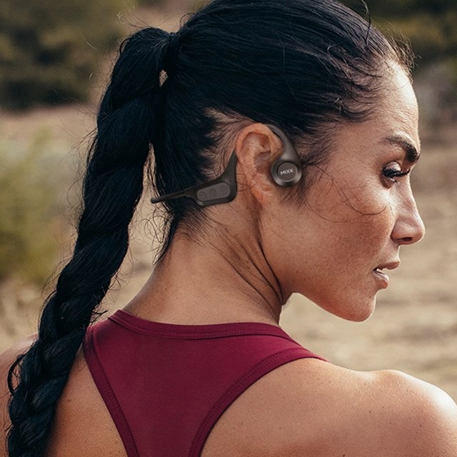 Mixx Audio Resonate Black Bluetooth Bone Conduction Sports Earphones | Bluetooth Sports ...