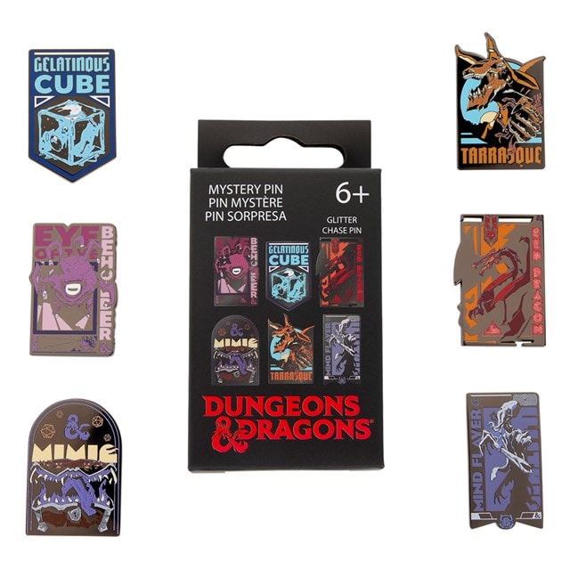 Dungeons & Dragons Loungefly Mystery Box Pins | Enamel Pin | Free ...