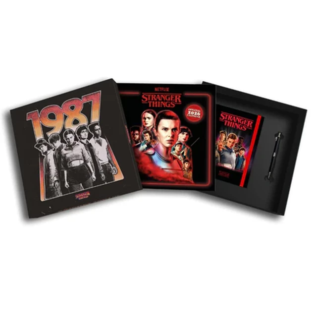 Stranger Things 2026 Calendar And Diary Gift Box | HMV Store