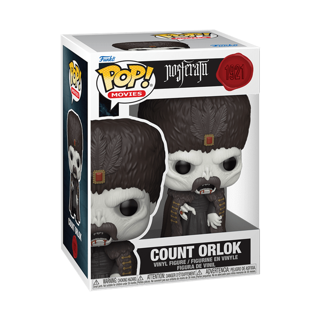 Count Orlok With Coat 1921 Nosferatu Funko Pop Vinyl | Pop Vinyl | Free shipping over £20 | HMV ...