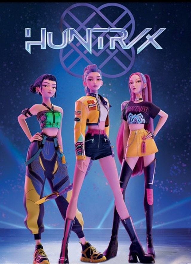 Huntrix K-Pop Demon Hunters 30cm x 40cm Art Print | HMV Store