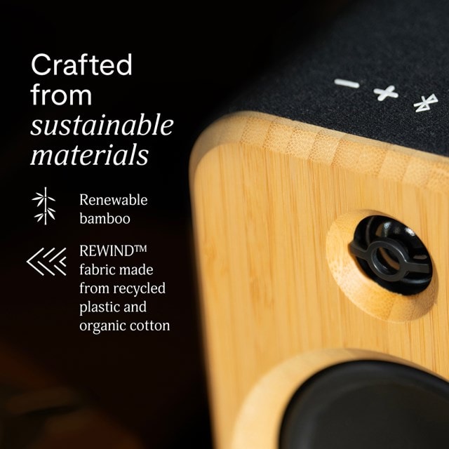 House Of Marley Get Together Duo 2 Bluetooth Bookshelf Speakers | HMV Store