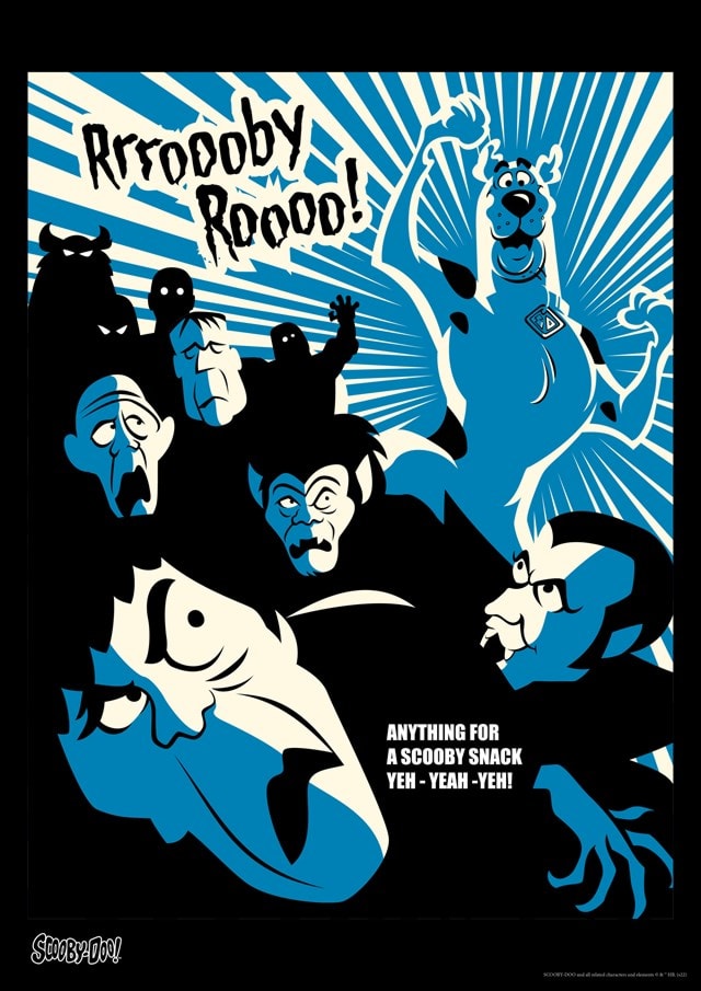 Scooby Doo Limited Edition A3 Art Print | Wall Art | Free shipping over ...