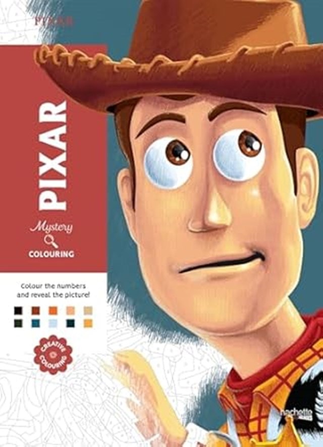 Pixar Disney Mystery Colouring Book By Jeremy Mariez | Colouring Book ...