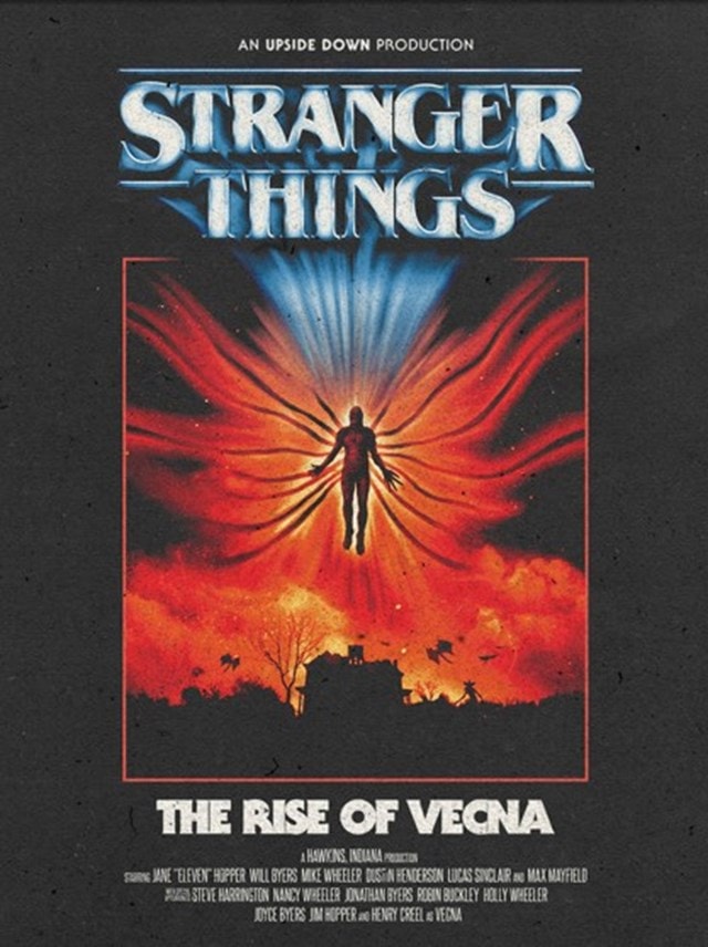 Rise Of Vecna Stranger Things 5 30cm x 40cm Art Print | HMV Store