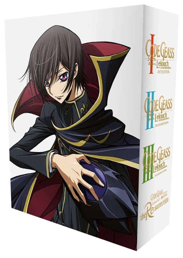 Code Geass: Film Trilogy + Re;surrection | Blu-ray Box Set | Free ...