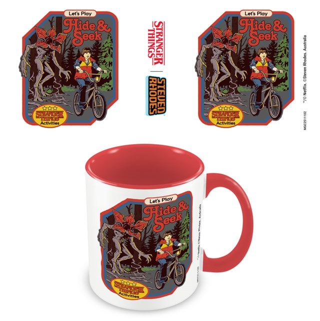 Hide and Seek Steven Rhodes & Stranger Things hmv Exclusive Mug | HMV Store