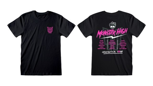 Tour Monster High Black Tee | T-Shirt | Free shipping over £20 | HMV Store