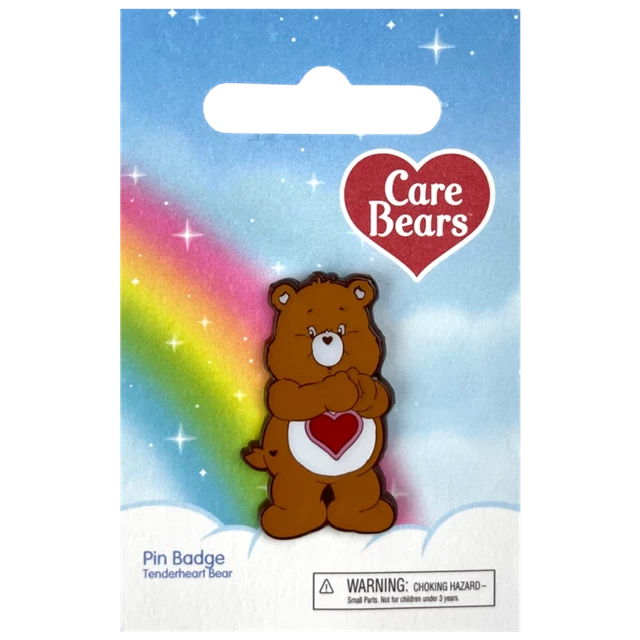 Classic Tenderheart Bear Care Bears Pin Badge | HMV Store