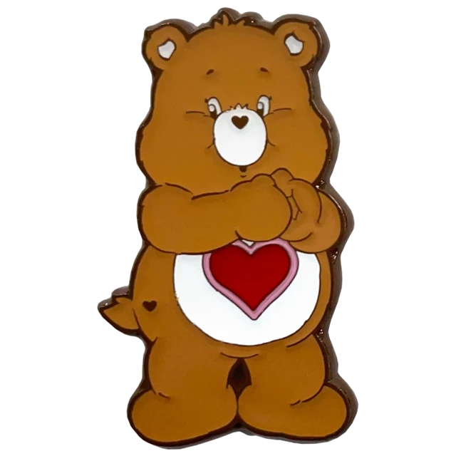 Classic Tenderheart Bear Care Bears Pin Badge | HMV Store