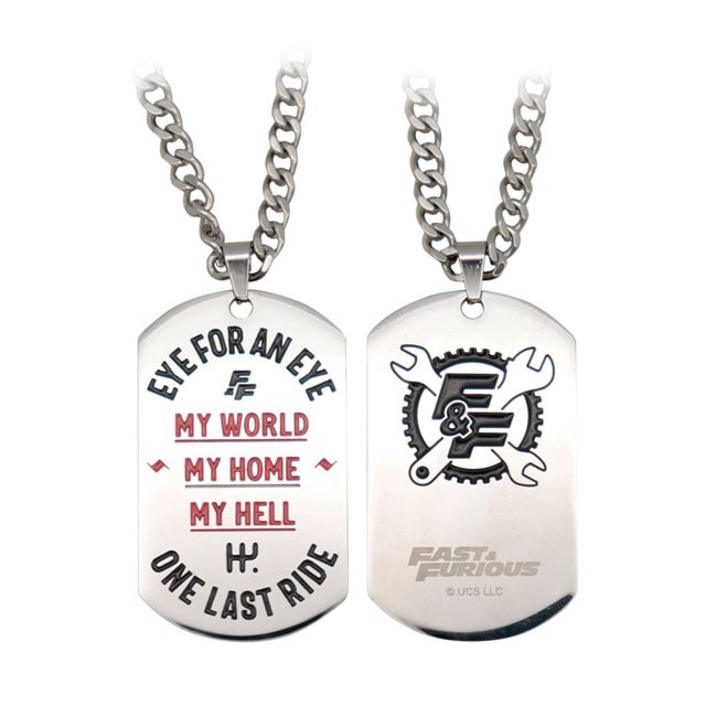 Fast & Furious Dog Tags | HMV Store