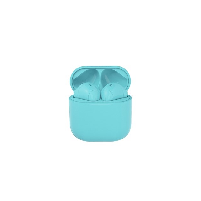 Happy Plugs Joy Turquoise True Wireless Bluetooth Earphones | HMV Store