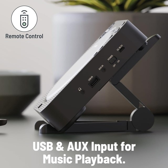 Oaskcastle CD150 Black Bluetooth Portable CD Player With Wall Mount ...