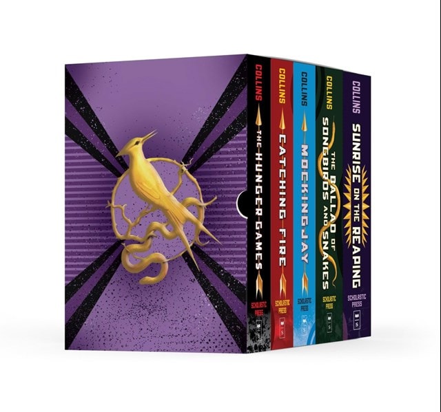 The Hunger Games Full Book Series Hardback Box Set By Suzanne Collins ...