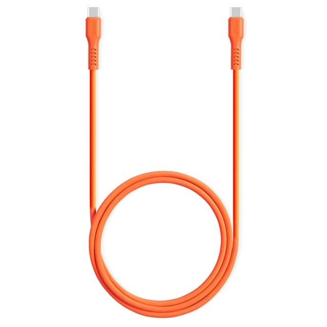 Ttec Neon Orange USB-C to USB-C 60W Cable 1.2m | HMV Store