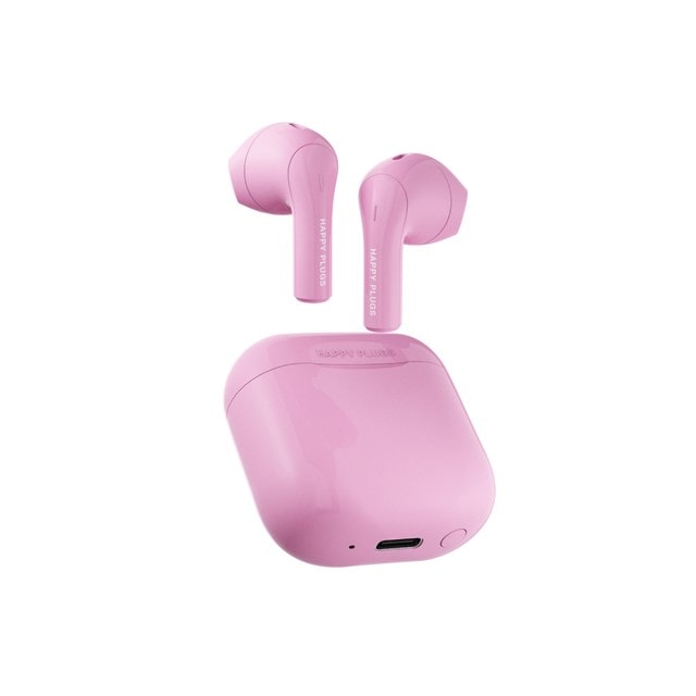 Happy Plugs Joy Light Pink True Wireless Bluetooth Earphones | HMV Store