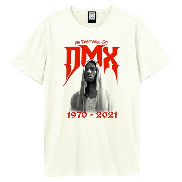 DMX 1970-2021 Vintage White Tee | T-Shirt | Free shipping over £20 ...