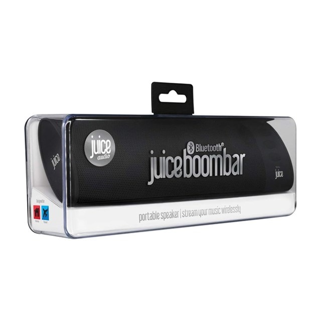 Juice Boombar Black Bluetooth Speaker | HMV Store