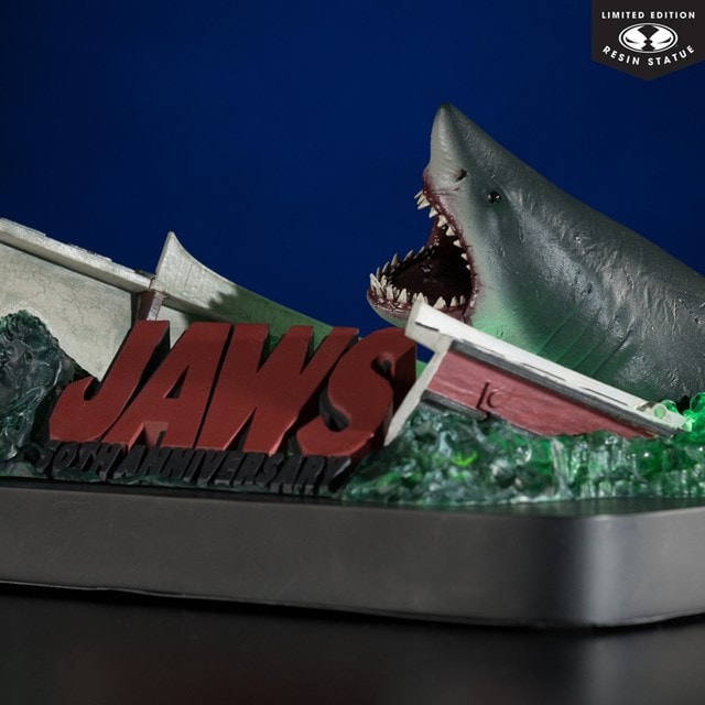 Jaws 50th Anniversary 1/48 Scale McFarlane Resin Statue With Light Up Base | HMV Store