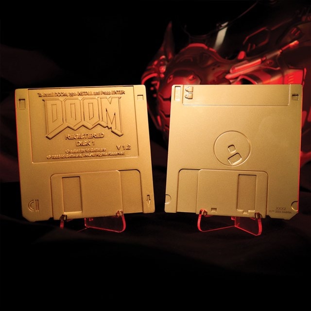 Floppy Disk Limited Edition Doom Gold Edition Replica | HMV Store