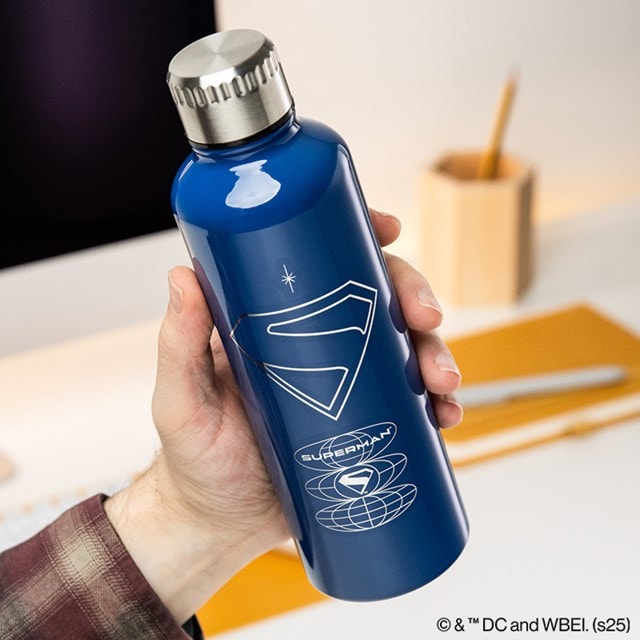 Superman Theatrical Metal Water Bottle | Metal Water Bottle | Free ...