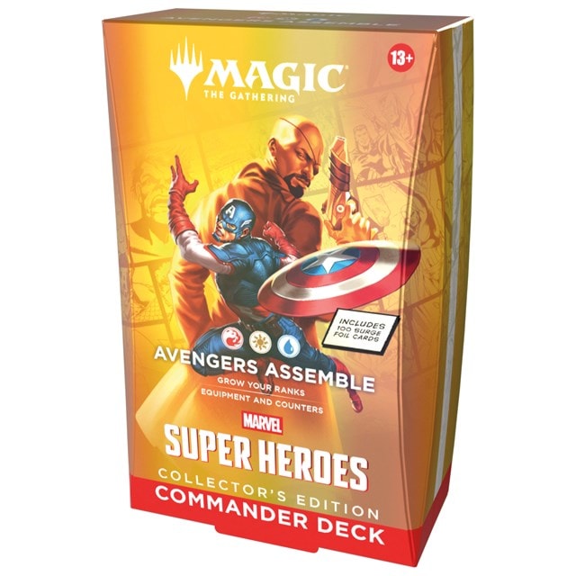 Marvel Super Heroes Collector's Edition Commander Deck Avengers ...