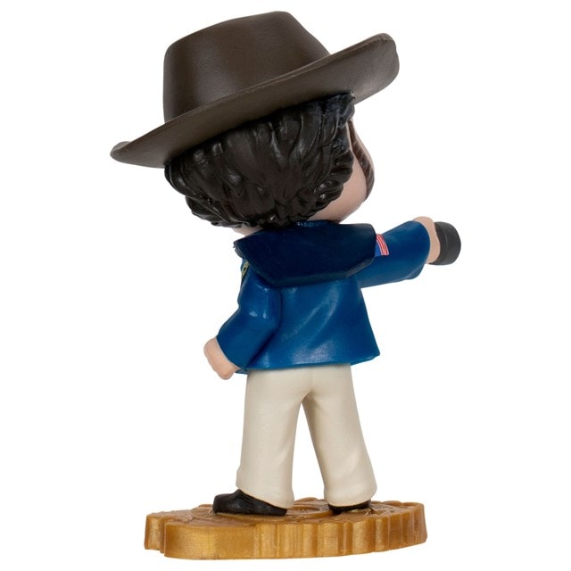 Hopper On Police Badge Stranger Things Chibi Figure | HMV Store