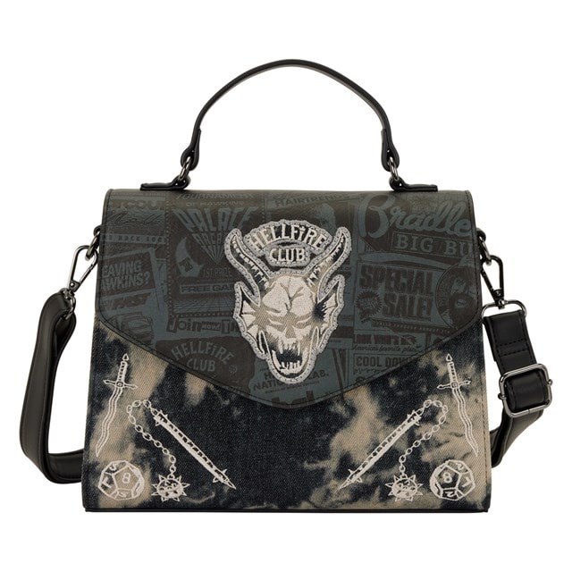Hellfire Club Stranger Things 5 Loungefly Crossbody Bag | Bag | Free ...
