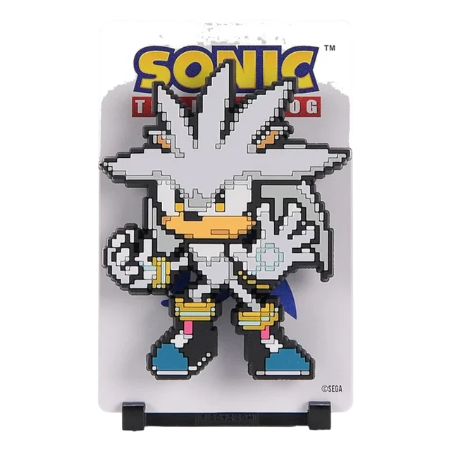 Silver Sonic The Hedgehog Figgyz Magnet | HMV Store