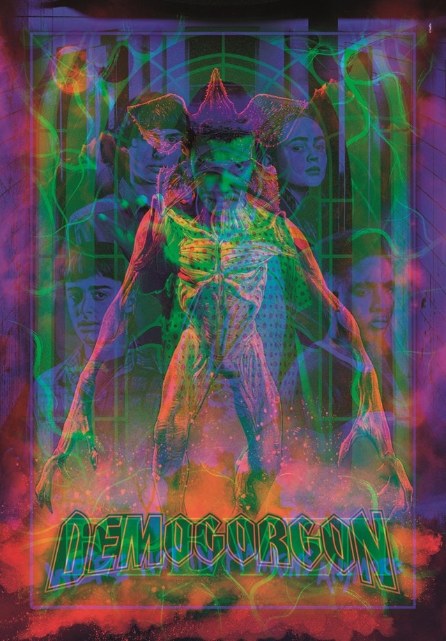 Demogorgon's Hunt Stranger Things Metamorphic Art Collection LED Jigsaw ...
