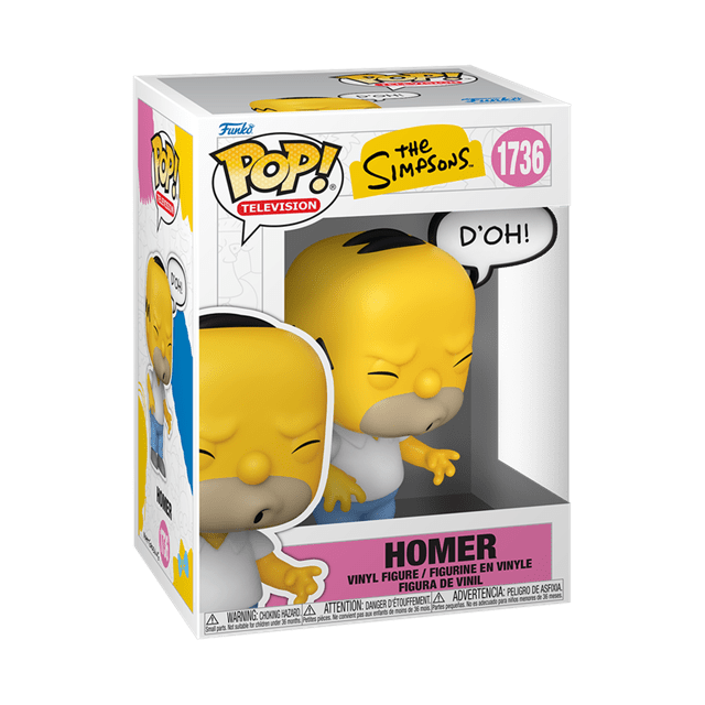 Homer D'Oh 1736 Simpsons Funko Pop Vinyl Sayings | Pop Vinyl | Free ...