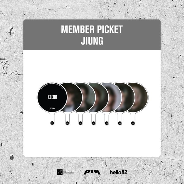 P1Harmony Utopia Live Tour 2025 Jiung Member Picket | HMV Store