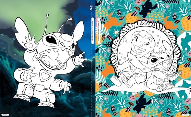 Stitch Epic Colouring Book | HMV Store