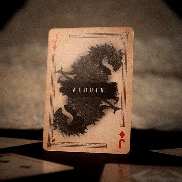 The Elder Scrolls V Skyrim Playing Cards | HMV Store