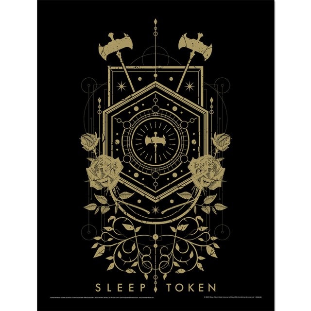Emergence Sleep Token 30cm x 40cm Framed Print | Wall Art | Free ...