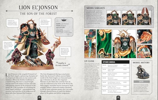 Warhammer 40,000 Character Encyclopedia Hardback | HMV Store