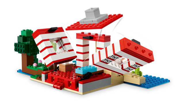 TNT Jungle House Minecraft LEGO | Lego | Free shipping over £20 | HMV Store