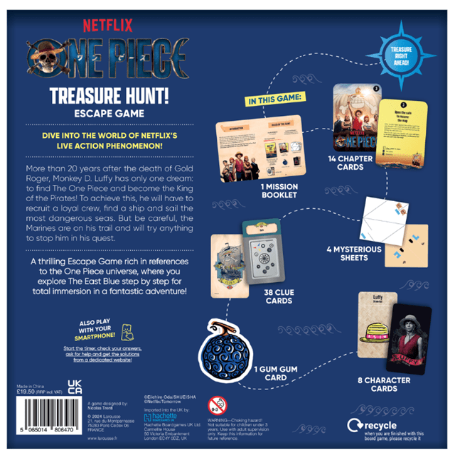 One Piece Treasure Hunt Escape Party Game | HMV Store