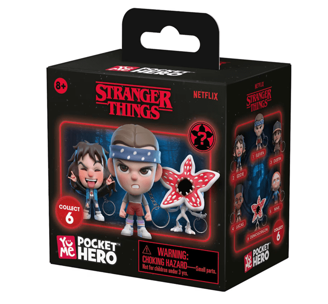 Stranger Things Pocket Hero Keychain Blind Box | HMV Store