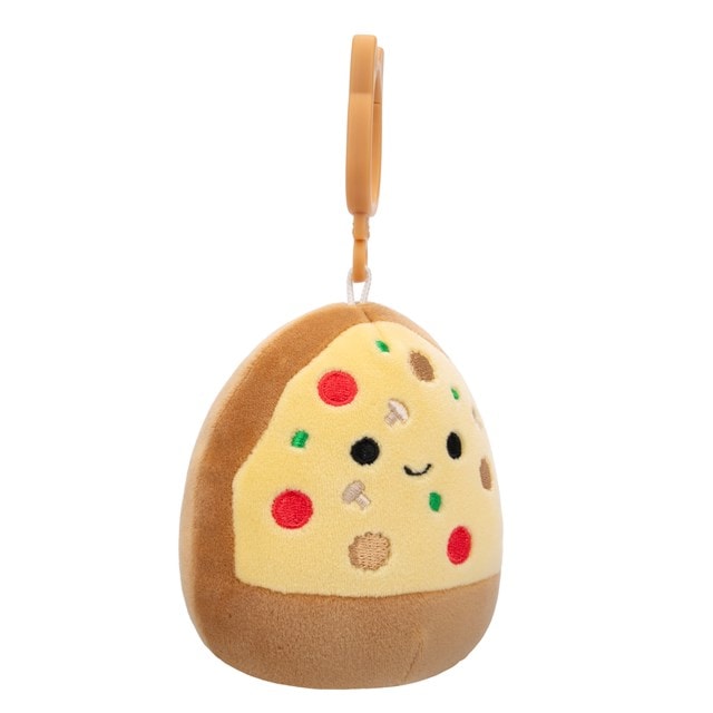 Chea The Supreme Pizza Slice With Mushroom And Pepper Squishmallows Clip-On Plush | HMV Store