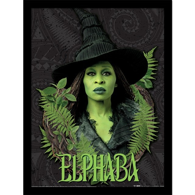 Elphaba Leaves Wicked For Good 30cm x 40cm Framed Print | HMV Store