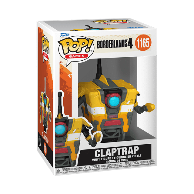 Claptrap 1165 Borderlands 4 Funko Pop Vinyl | Pop Vinyl | Free shipping ...