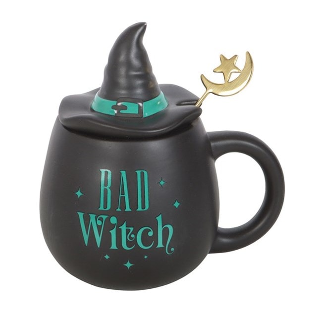 Bad Witch Liddled Mug & Spoon | Drinkware | Free shipping over £20 ...